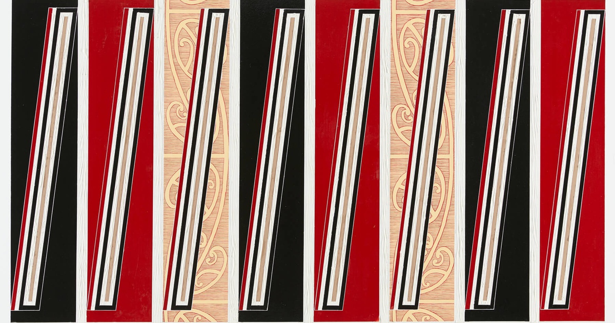 John Pule and Darryn George at KUNSTWERK Sammlung Klein | Gow Langsford